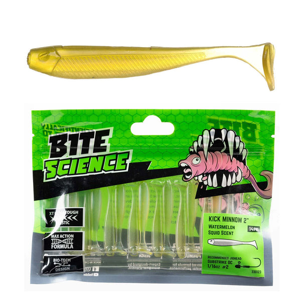 Bite Science Kick Minnow 2in - Compleat Angler Nedlands Pro Tackle
