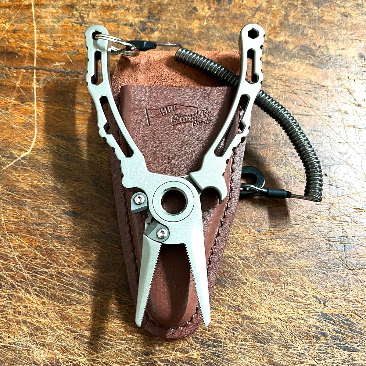 HPA Grand Air Titanium Pliers 6.5 - with Spare Cutters Sheath and Zip ...