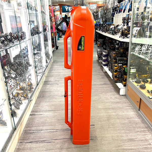 Sportube Series 2 - Blaze Orange Telescopic Fishing Rod Tube - Compleat ...