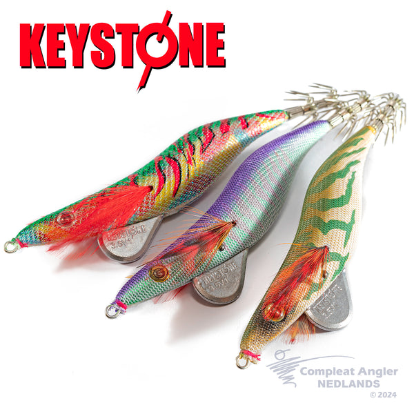 Squid Jig Tagged "Keystone" - Compleat Angler Nedlands Pro Tackle