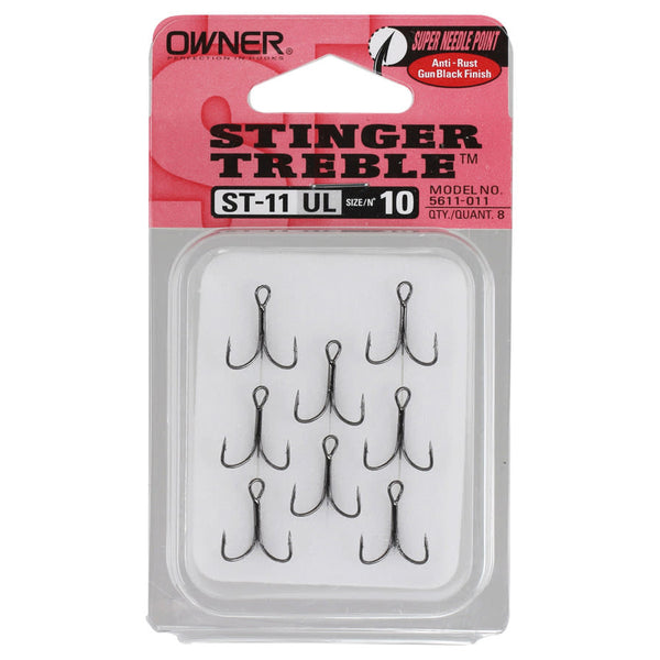 Owner Brand Tagged "Treble Hook" - Compleat Angler Nedlands Pro Tackle
