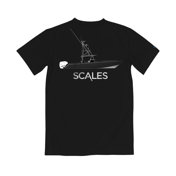Scales Gear Pro Performance Pocket Tee - Black - Compleat Angler ...