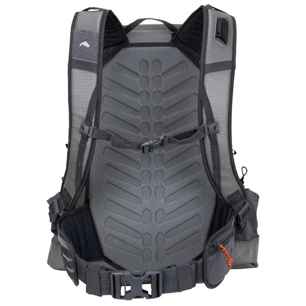 Simms Dry Creek Zip Backpack - Steel - Compleat Angler Nedlands Pro Tackle