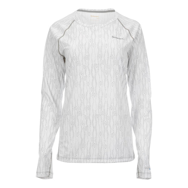 Simms Womens Solarflex Crew - Lily Pad White - Compleat Angler Nedlands ...