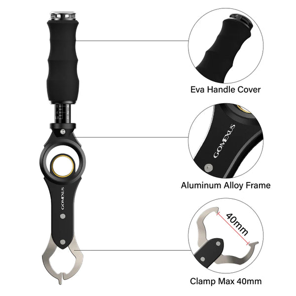 Gomexus IW18 Aluminium Fish Lip Gripper With Scales - Compleat Angler ...